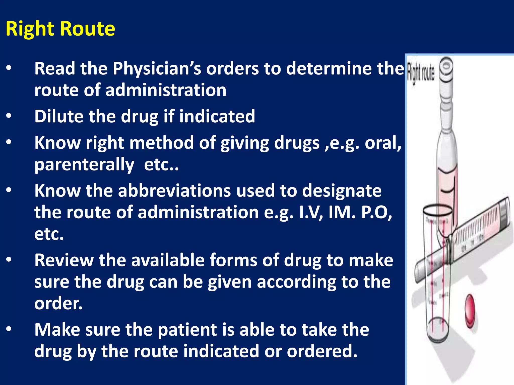 Medication administration | PPTX