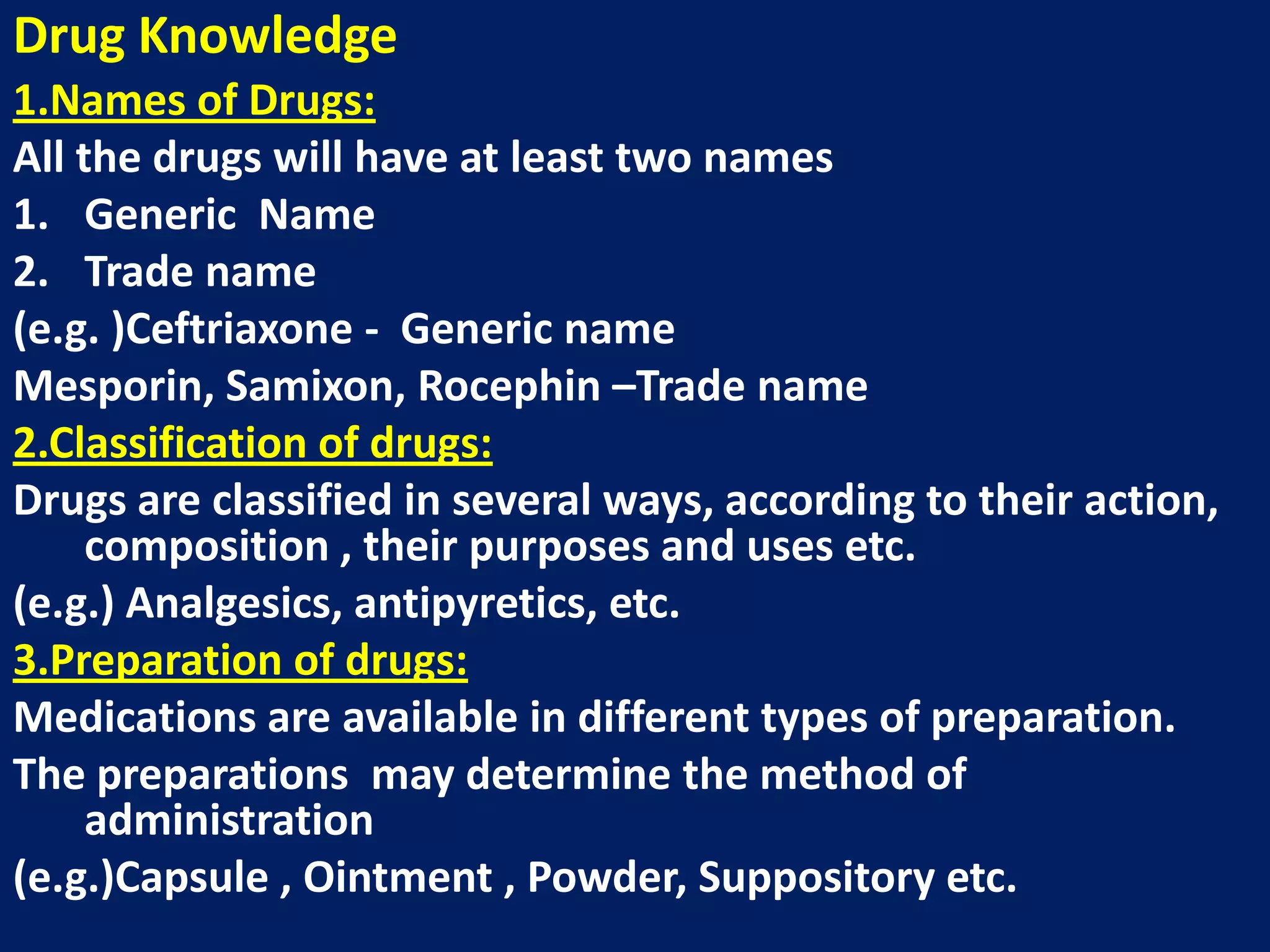 Medication administration | PPTX