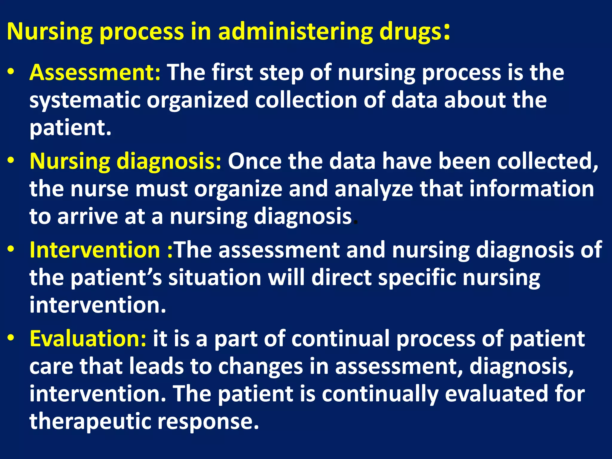 Medication administration | PPTX