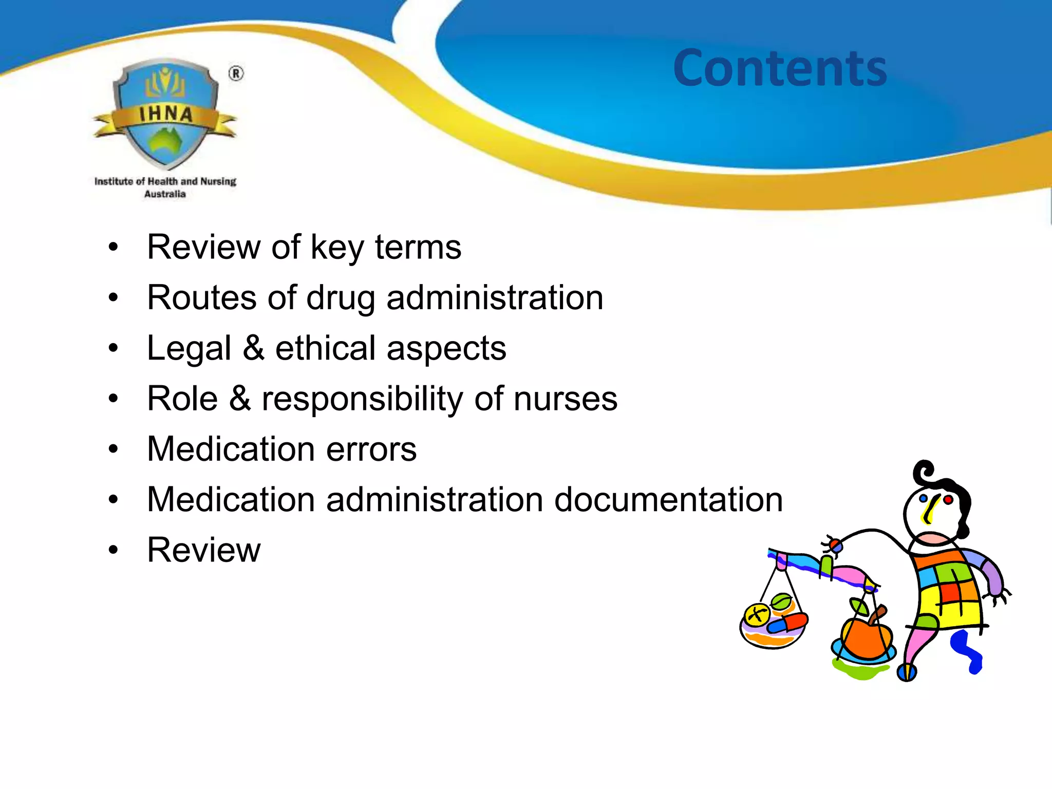 Medication Administration and Calculation for Nurses Returning to ...