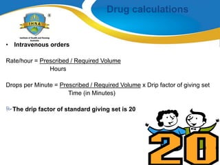 Medication Administration and Calculation for Nurses Returning to ...