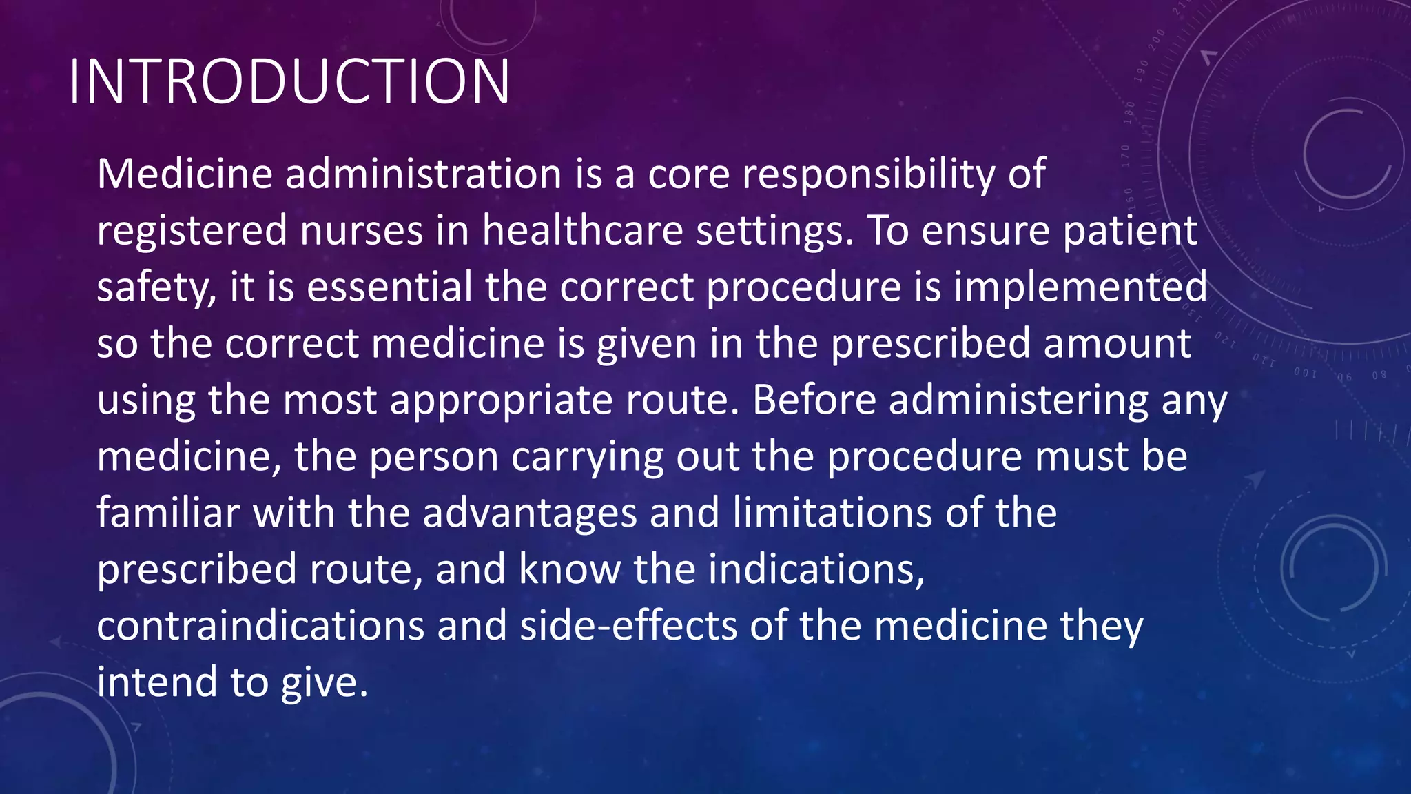 medication administration by Dheeraj Chouhan [faculity] JIET-CON ...
