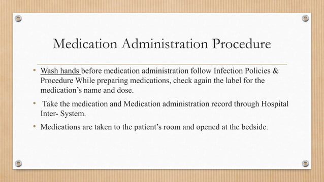 medication adminstration course.pptx | Pharmaceutical Industry | Industries