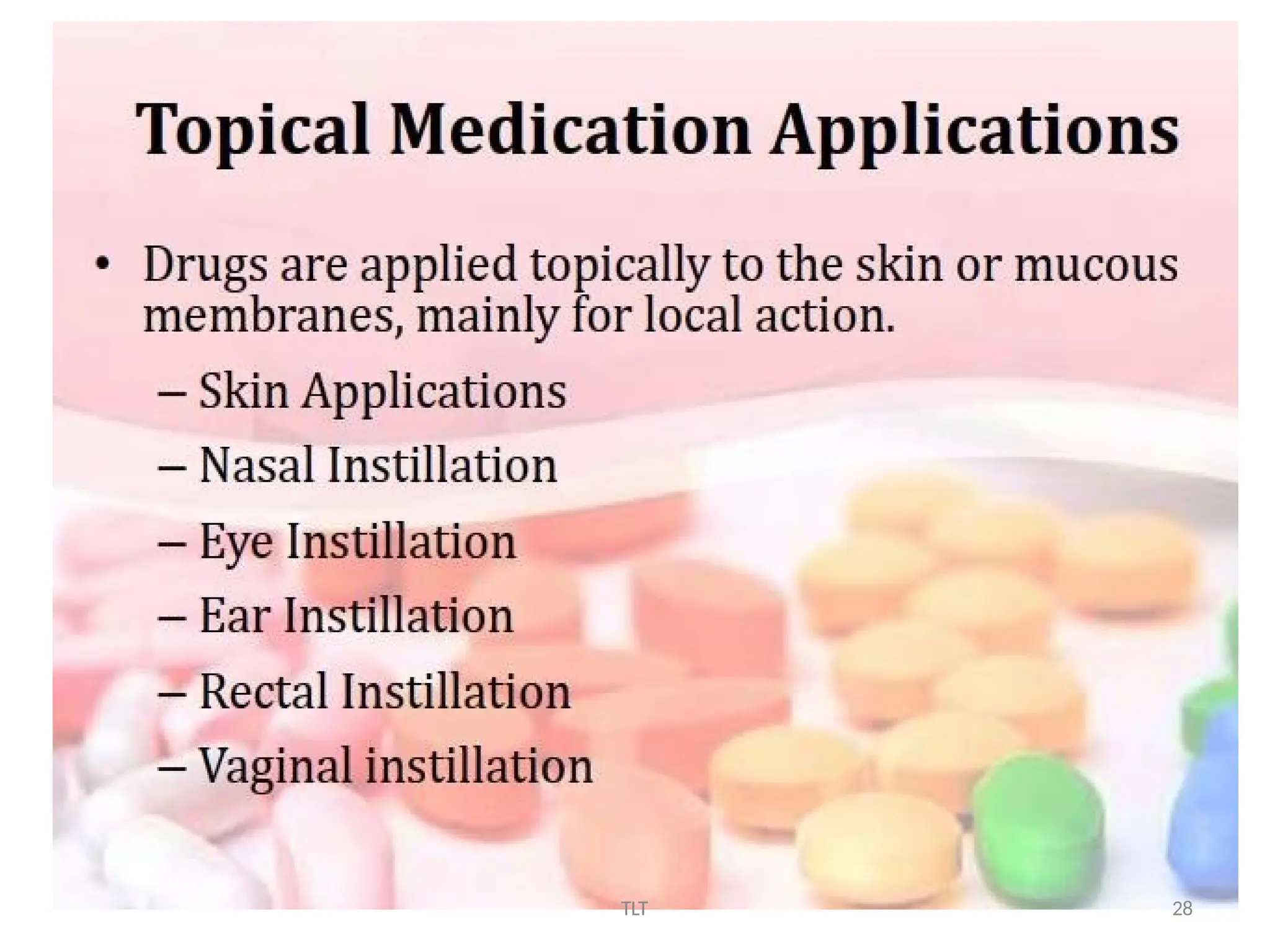 Medication Admnistration and mechanism of action | PPT