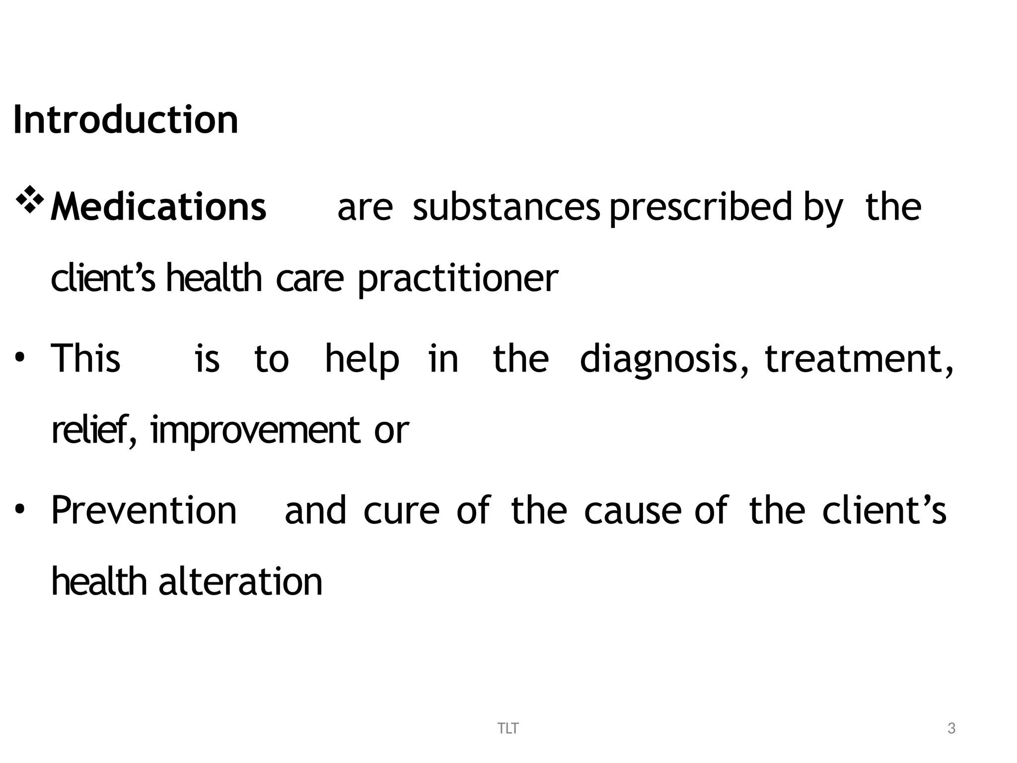 Medication Admnistration and mechanism of action | PPT