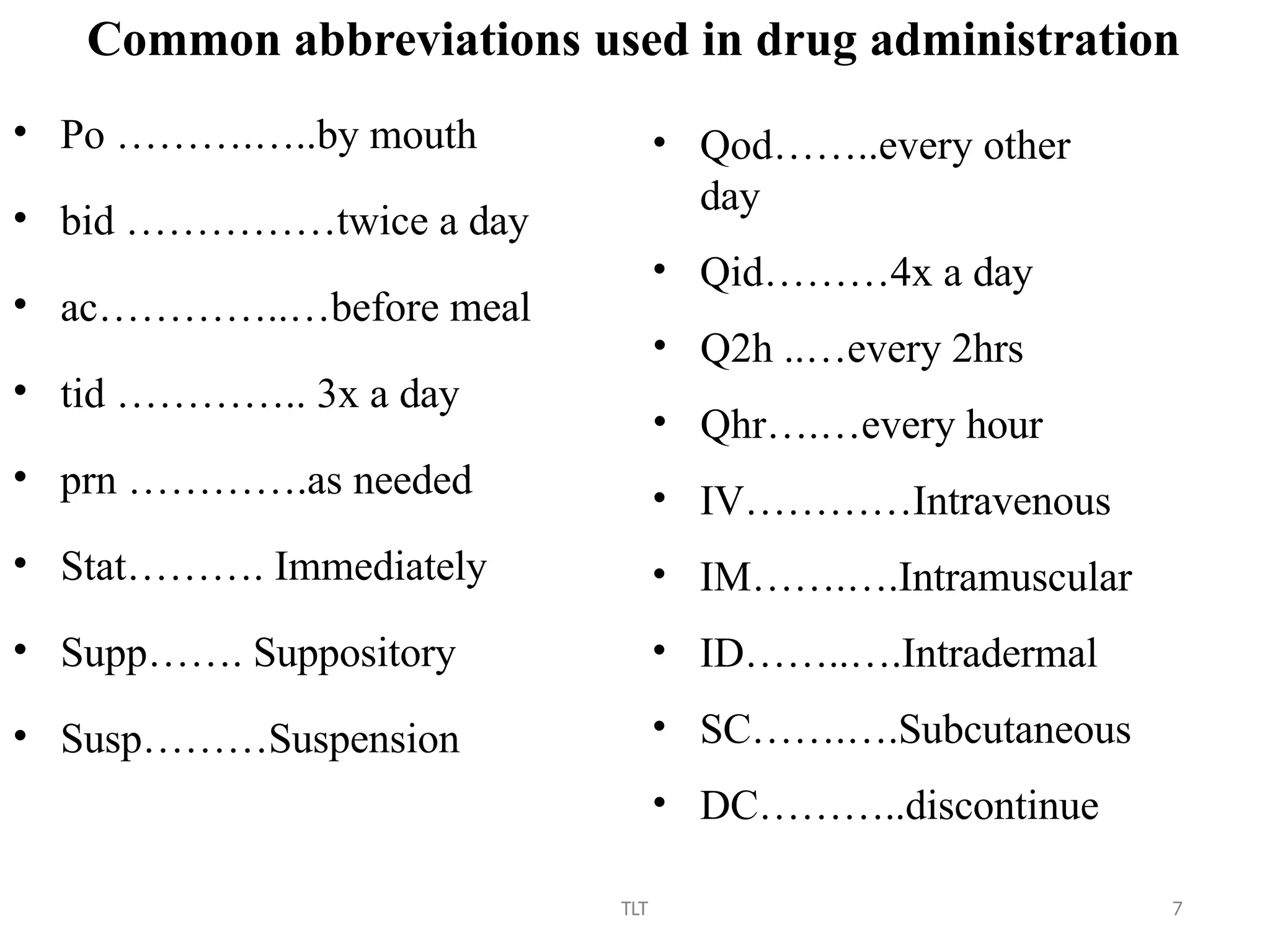 Medication Admnistration and mechanism of action | PPT