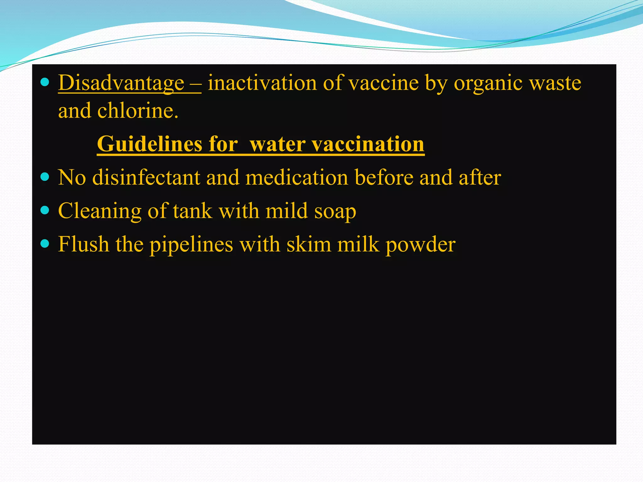 General principles of poultry medication | PPTX
