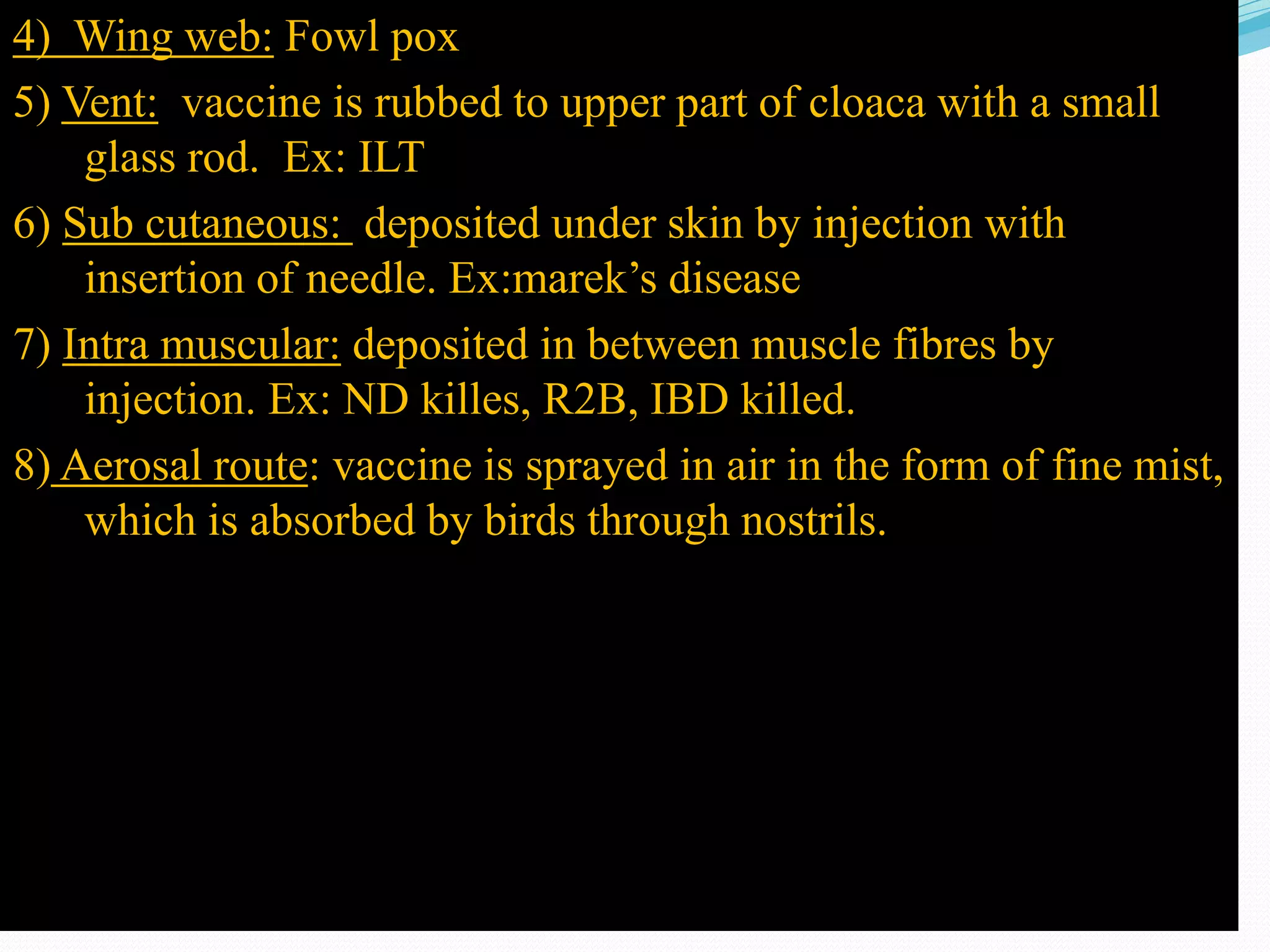 General principles of poultry medication | PPTX