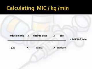 Medication calculation | PPTX