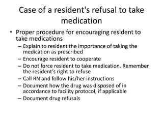 Medication documentation and safety | PPTX