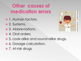 Medication error | PPTX