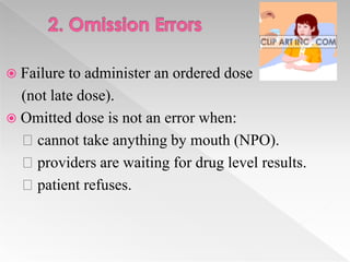 Medication error | PPTX