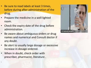 Medication error | PPTX