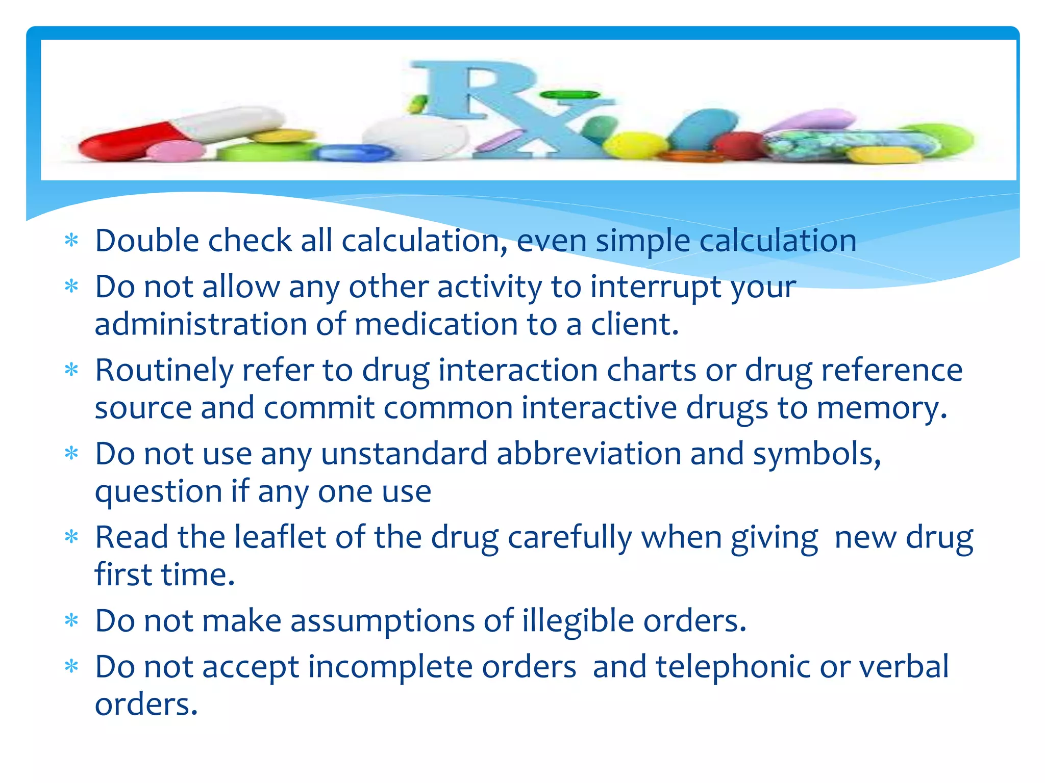 Medication error | PPTX