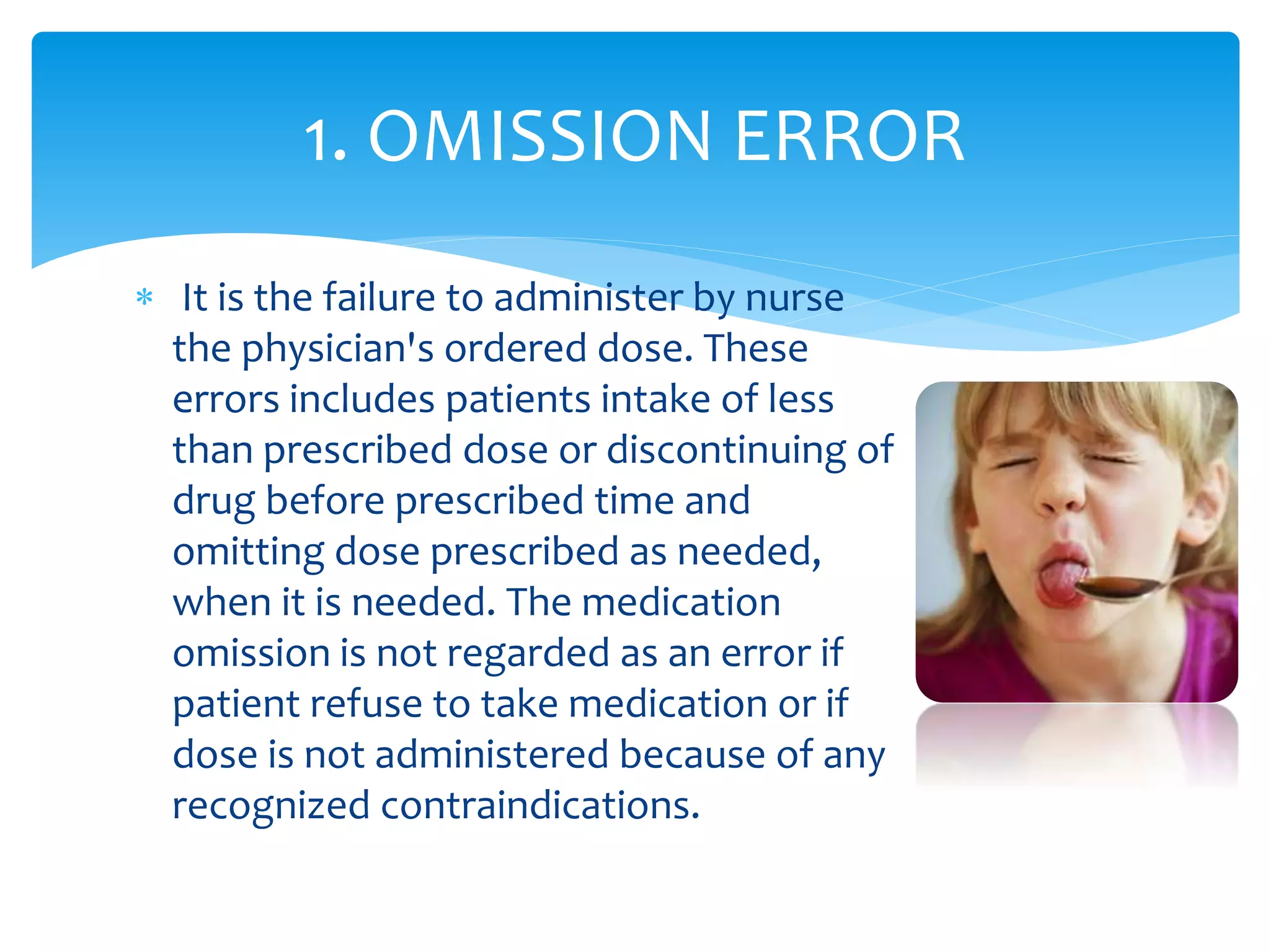 Medication error | PPTX