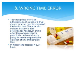Medication error | PPTX