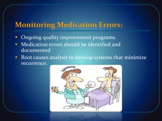 Medication error- In Multidisciplinary Hospital | PPTX