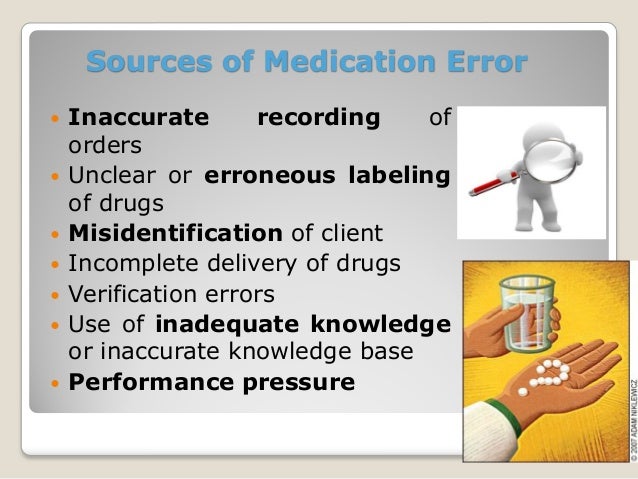 Medication error