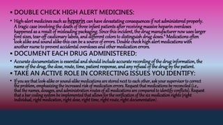Medication error | PPTX