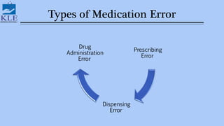 Medication error | PPTX