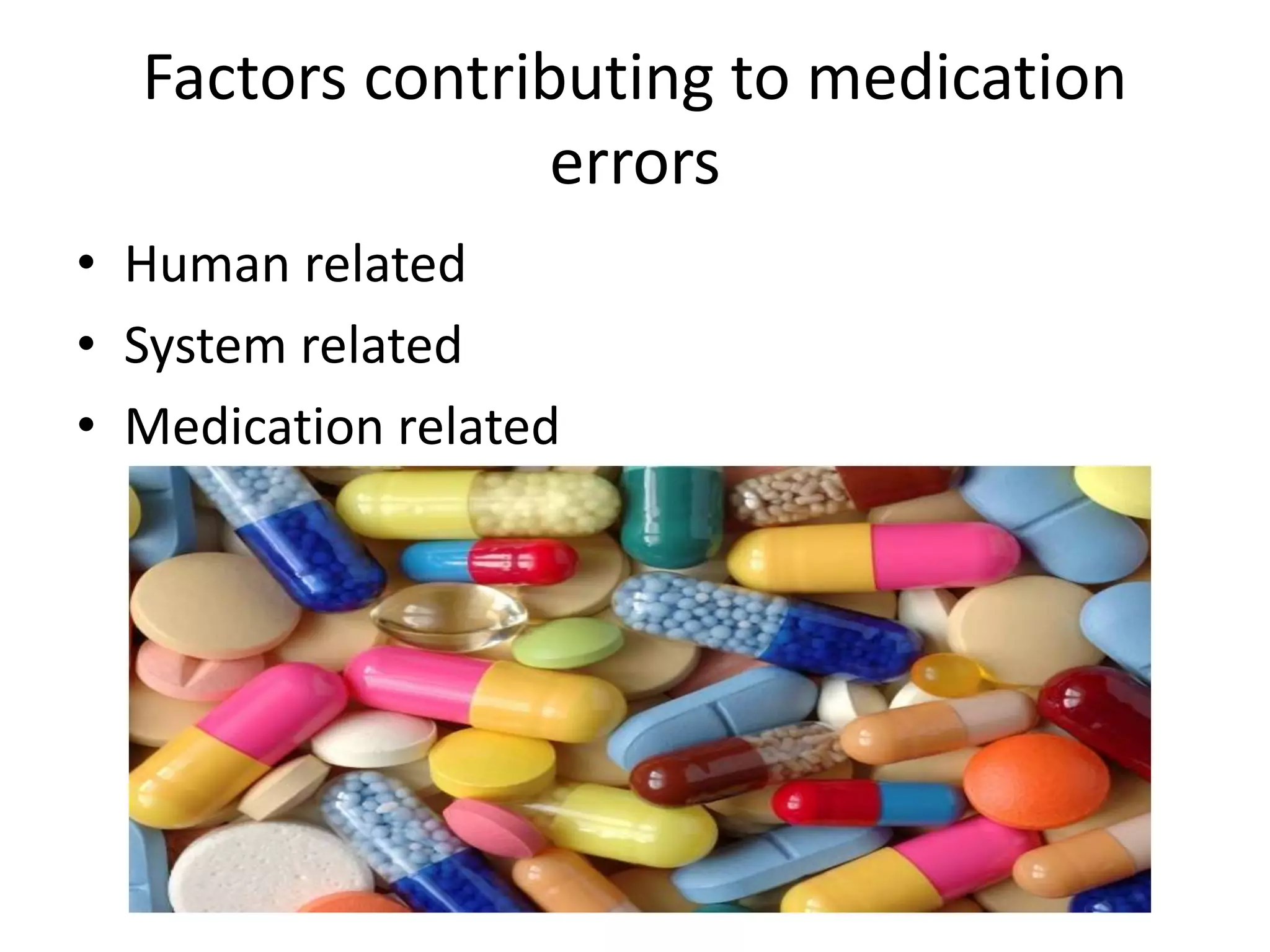 Medication error | PPT
