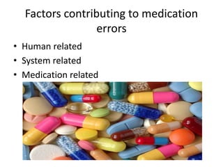 Medication error | PPTX