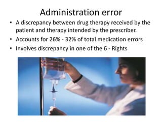 Medication error | PPT