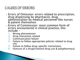 Medication error | PPTX