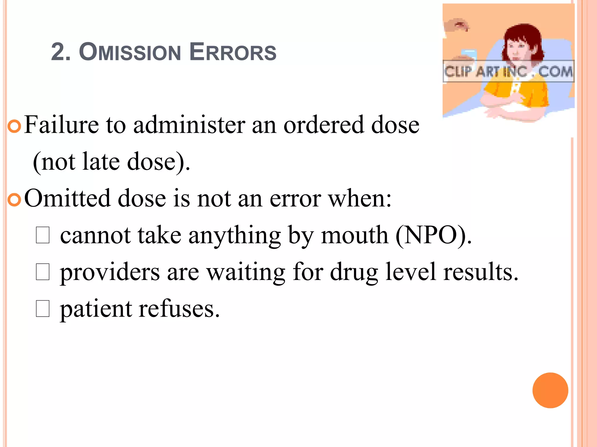 Medication error, nursing responsibility | PPTX