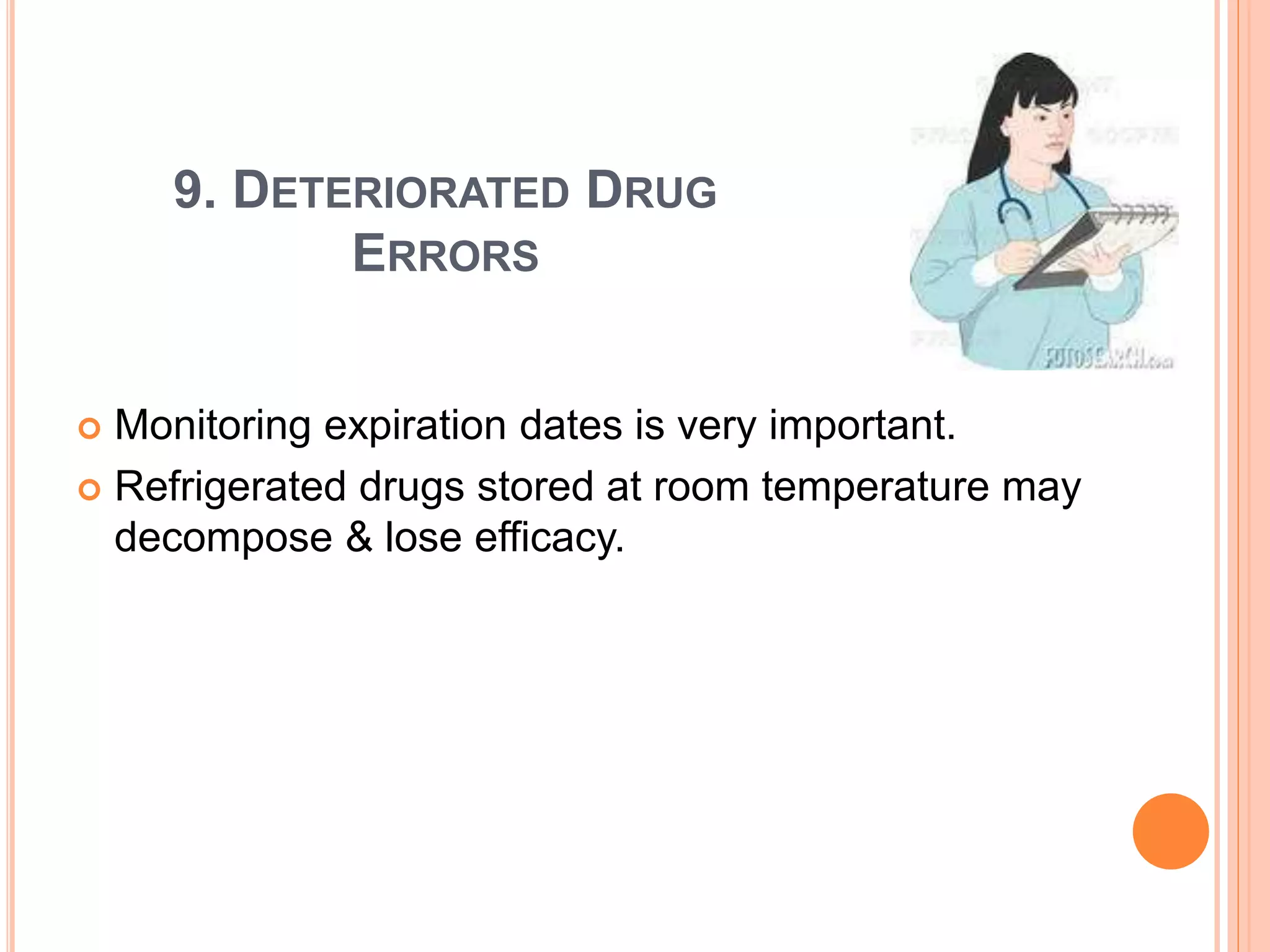 Medication error, nursing responsibility | PPTX