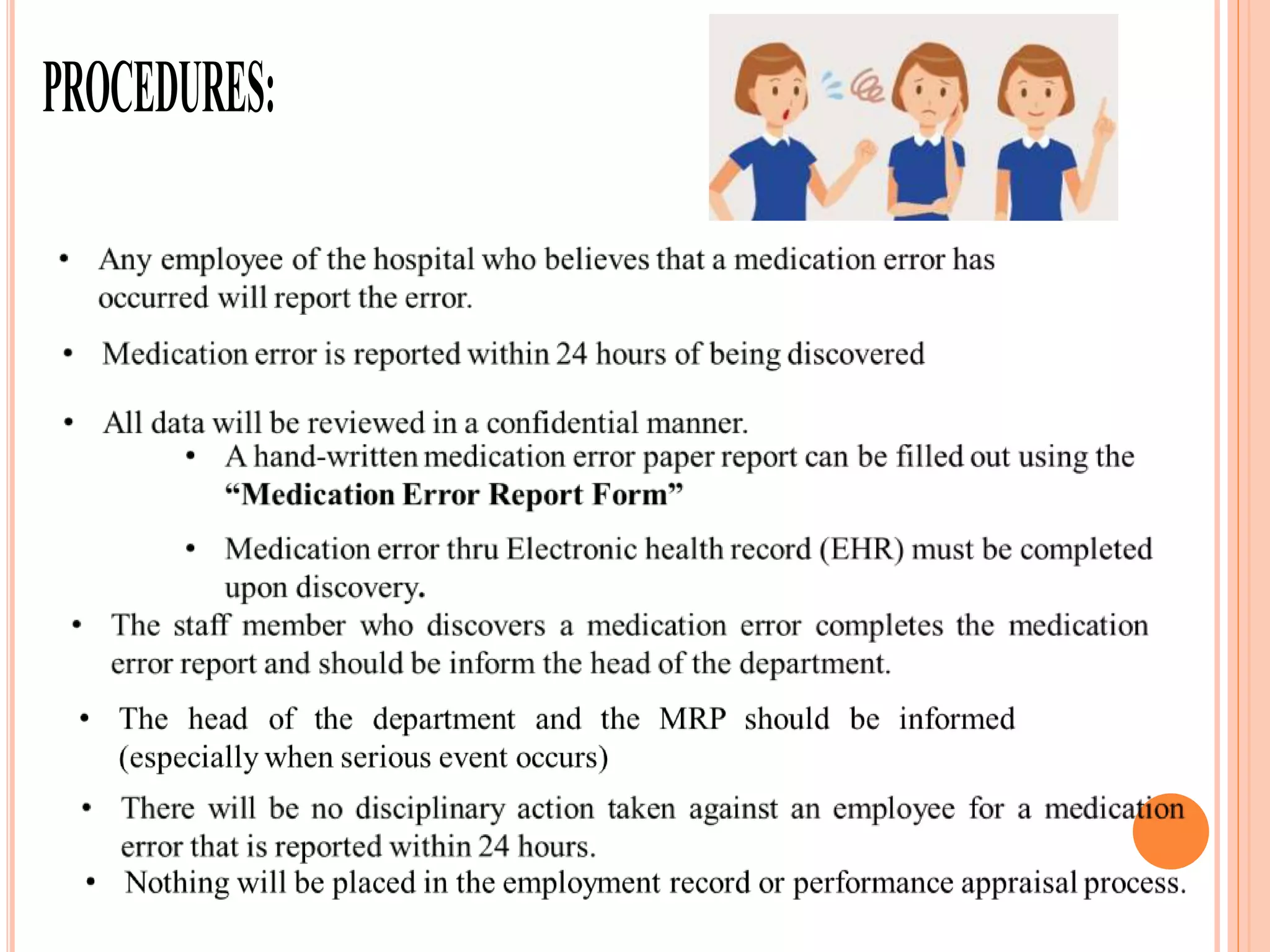 Medication error, nursing responsibility | PPTX