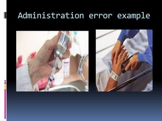 Medication error presentation | PPTX