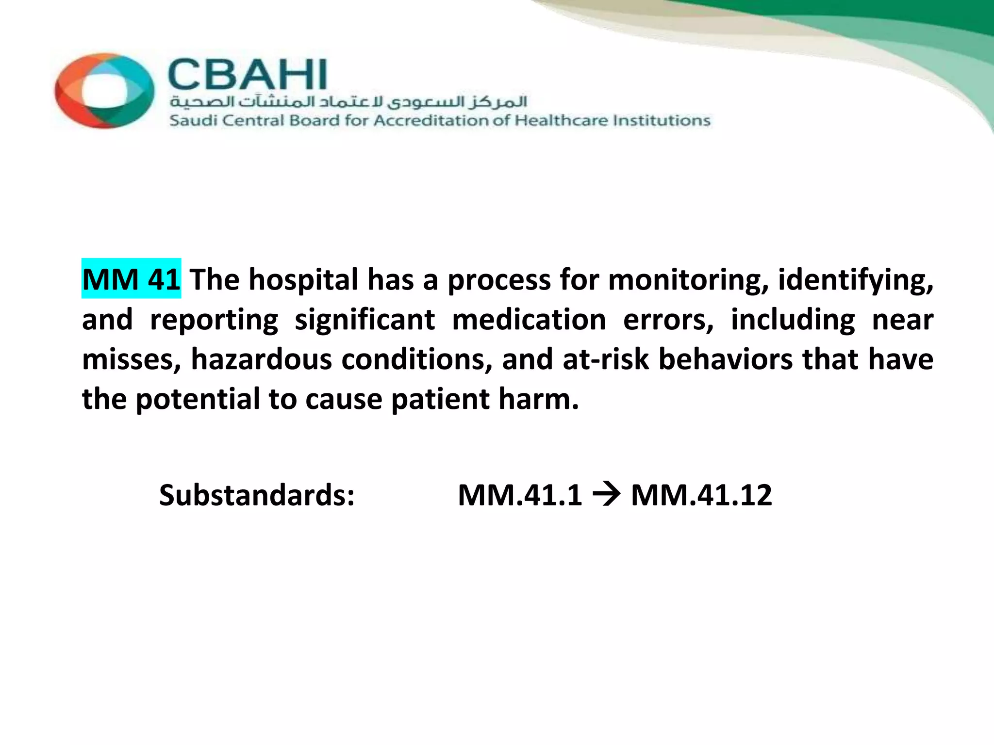 Medication Error Reporting System Ppt