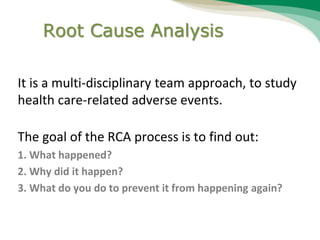 Medication error reporting system | PPTX