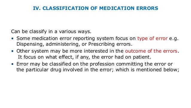 Medication errors Dr-Z Pharmacy Practice Lecture