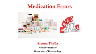 Medication Errors in Clinical Pharmacy Practice | PPTX