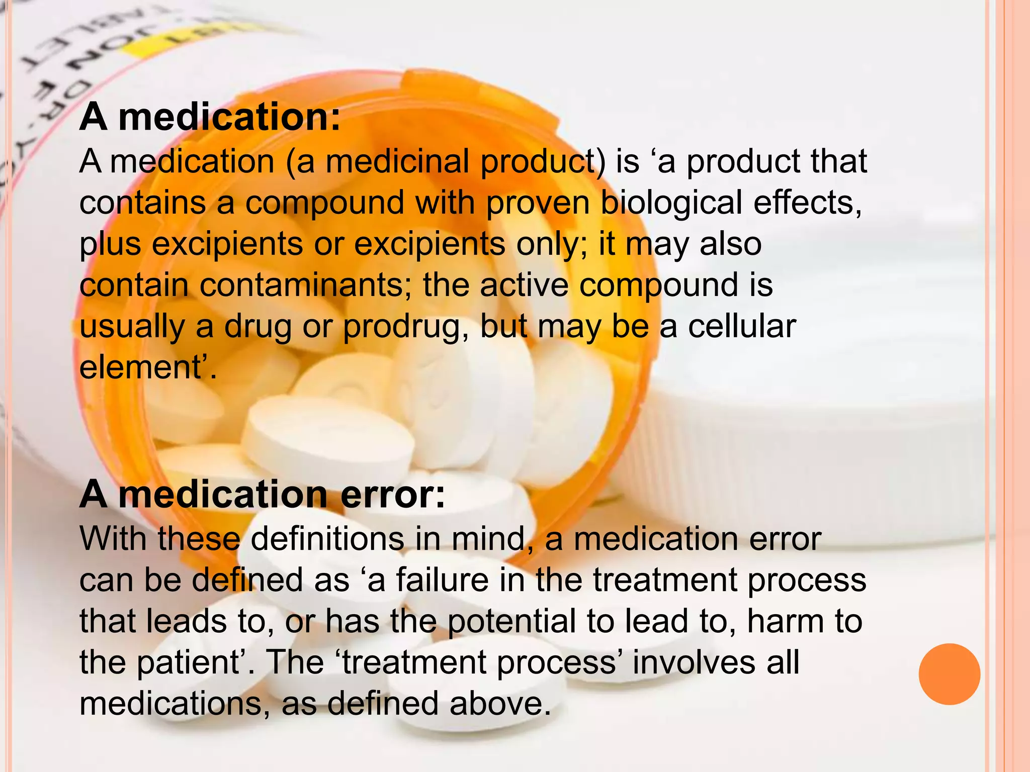 Medication Errors M Pharm | PPTX
