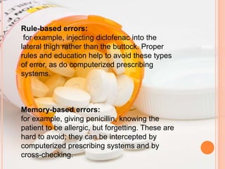 Medication Errors M Pharm | PPTX