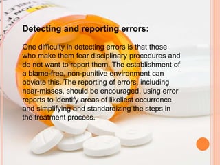 Medication Errors M Pharm | PPTX
