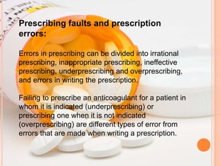 Medication Errors M Pharm | PPTX