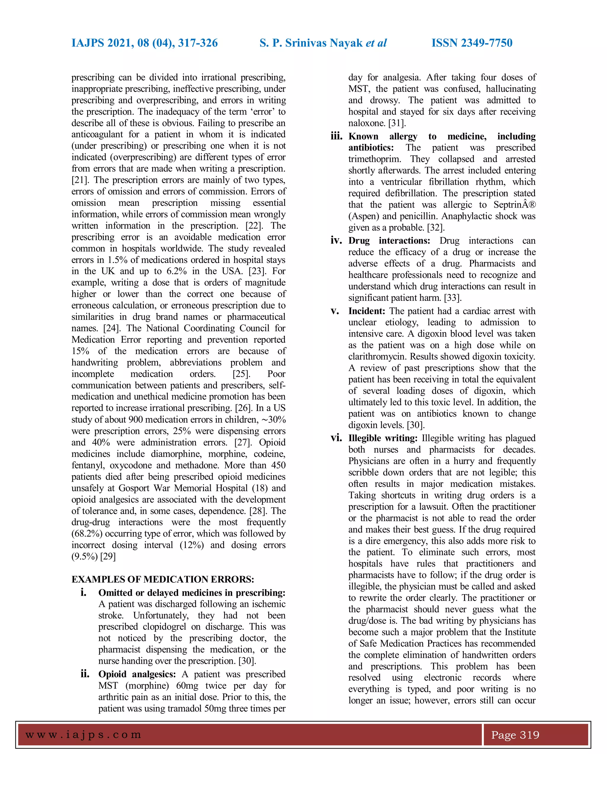 Medication errors and_consequences publication | PDF