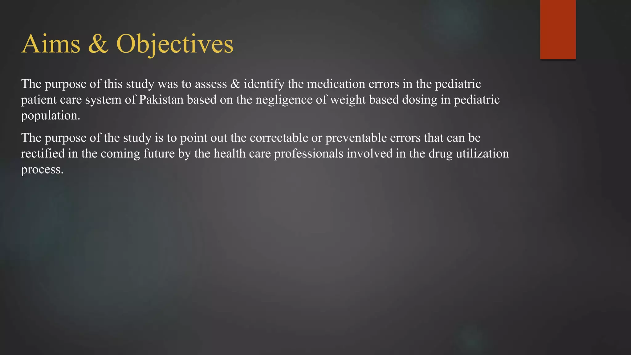 Medication errors in pediatric prescriptions | PPTX