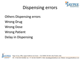 Medication errors | PPTX