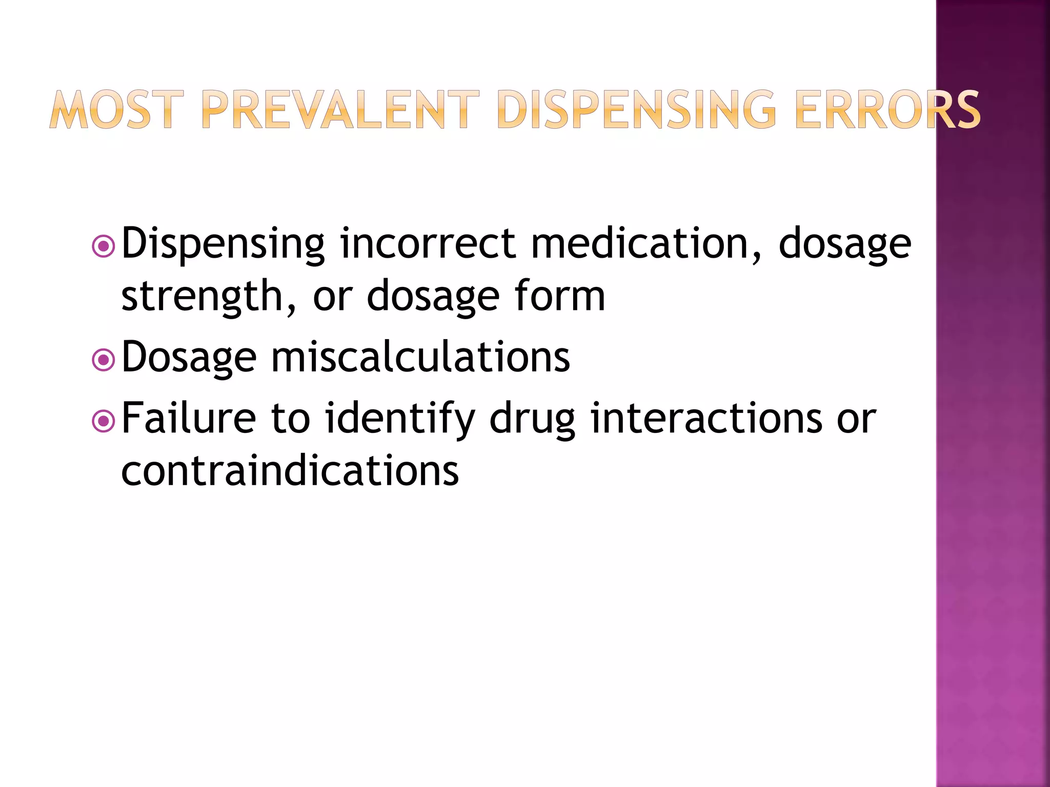 Medication errors ppt | PPTX