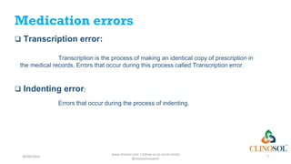 What are Mediation Errors | PPT