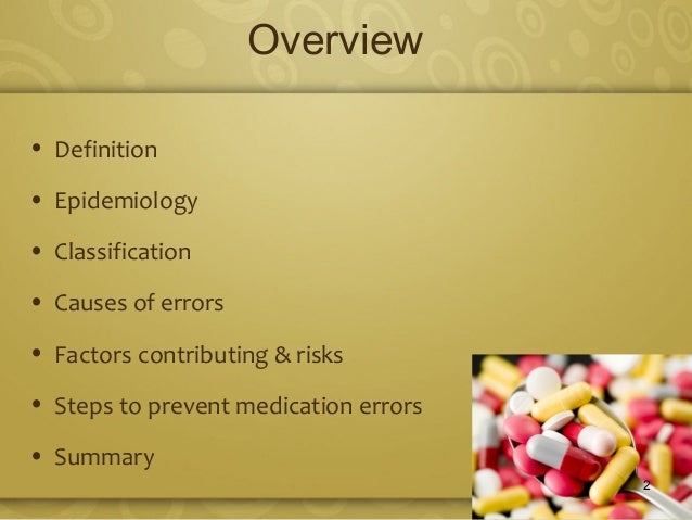 Medication errors