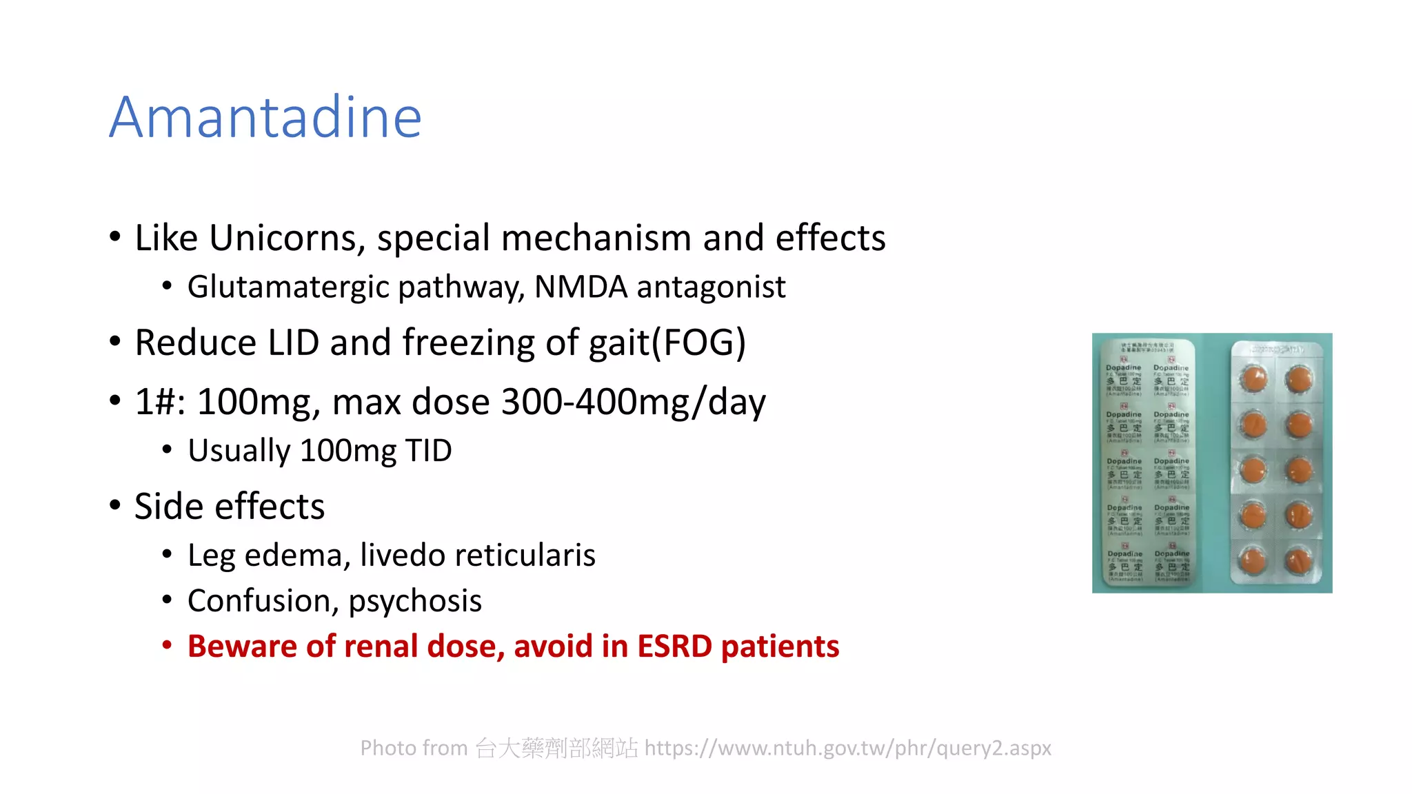 Medication for motor symptoms of Parkinson's disease | PDF