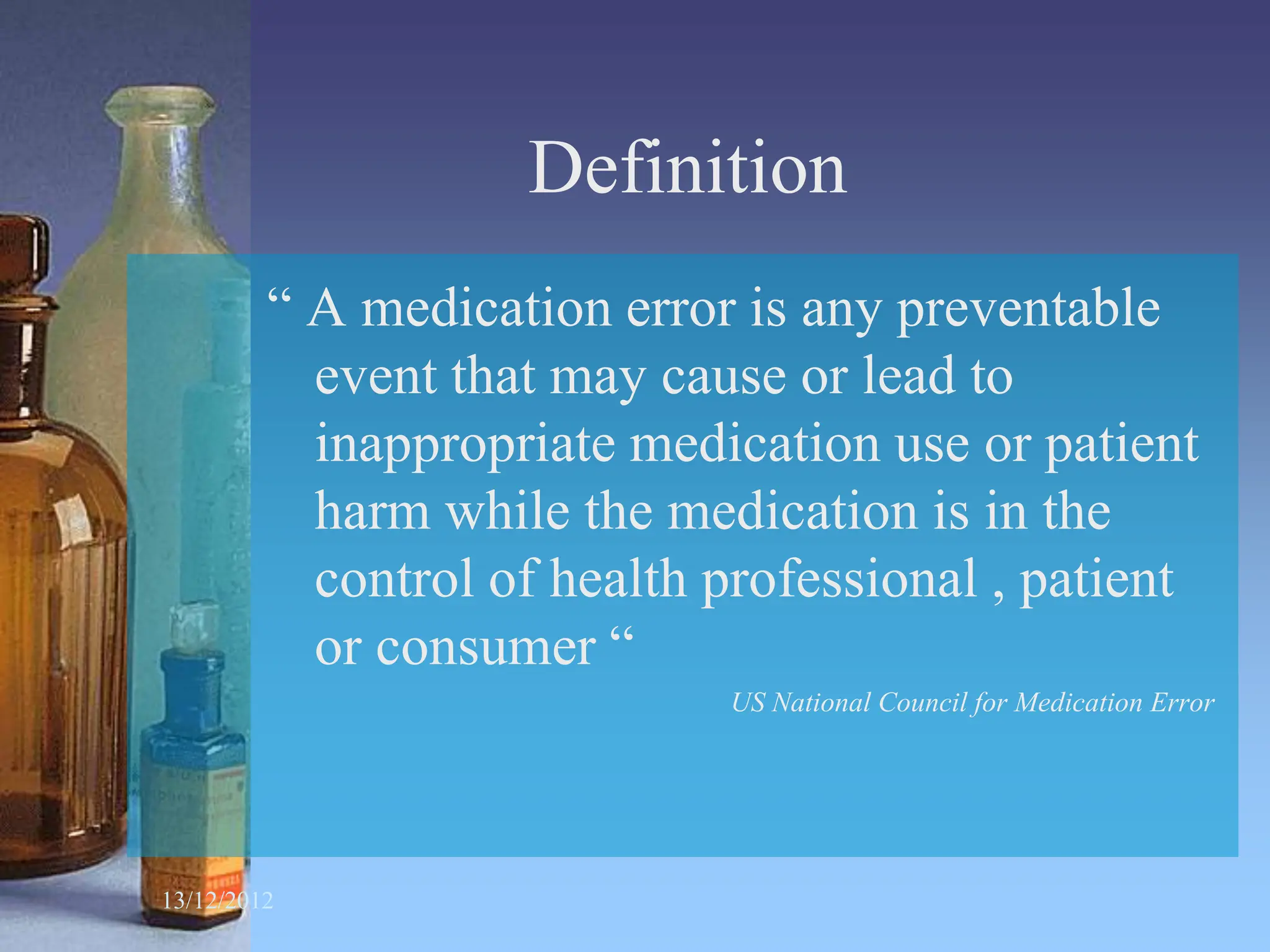 Medication Guidelines to Be Used in Healthcare Sector | PPTX