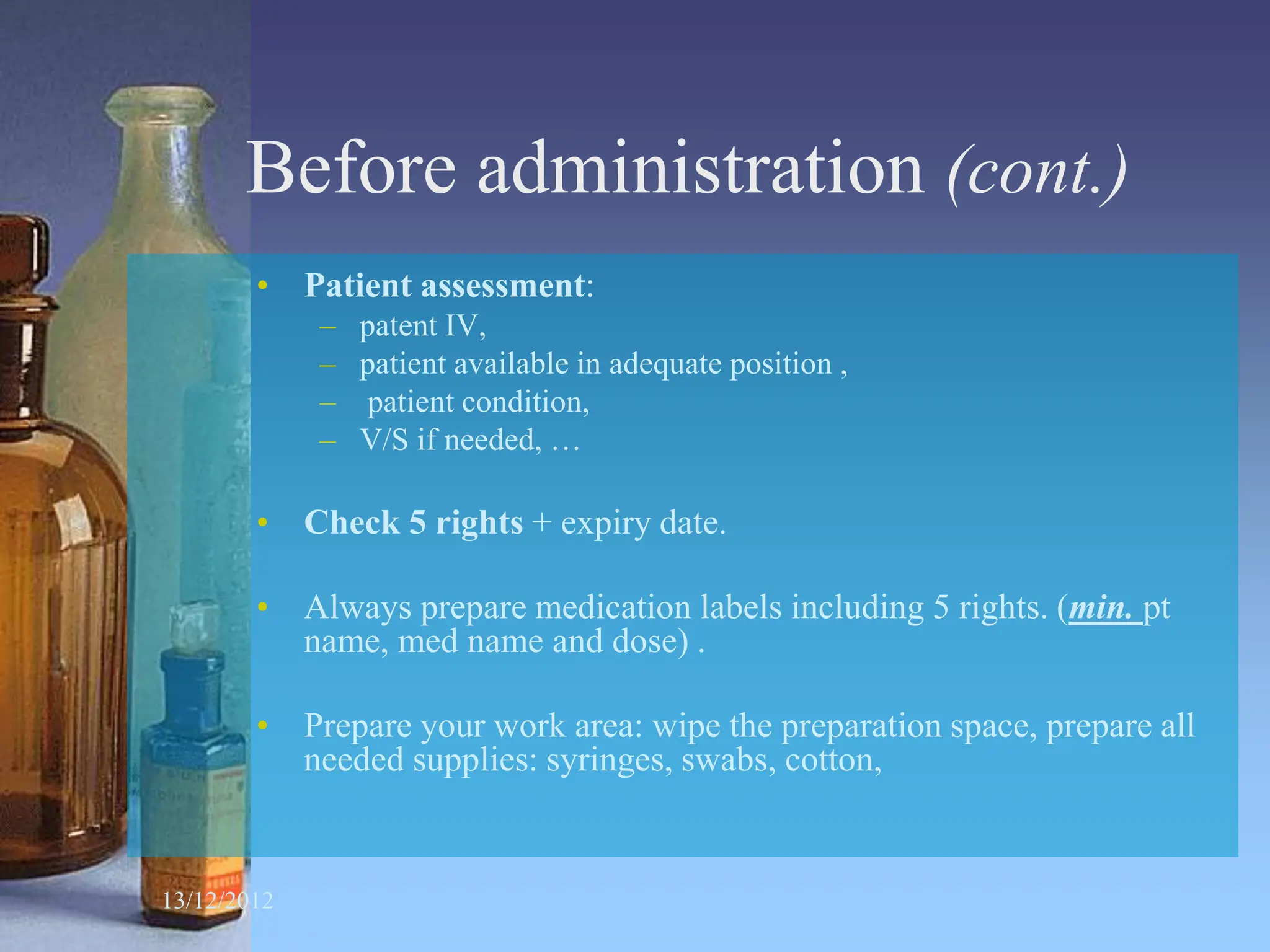 Medication Guidelines to Be Used in Healthcare Sector | PPTX