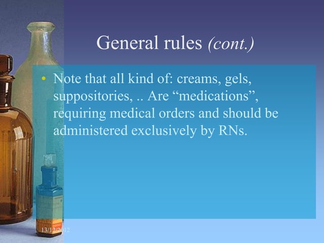 Medication Guidelines to Be Used in Healthcare Sector | PPT